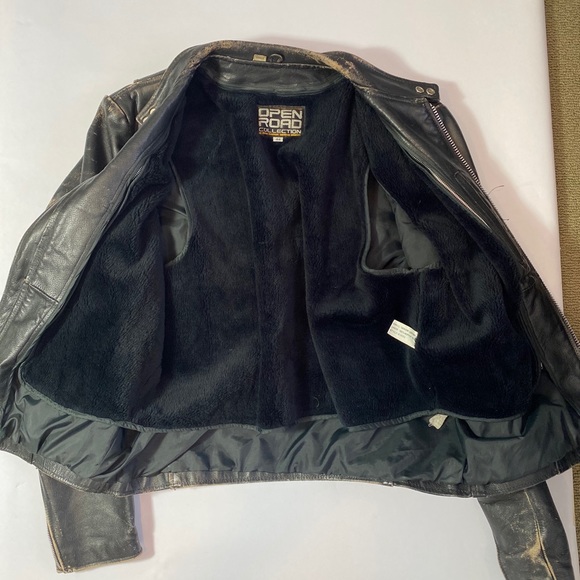 Open Road | Jackets & Coats | Open Road Motorcycle Jacket Leather ...